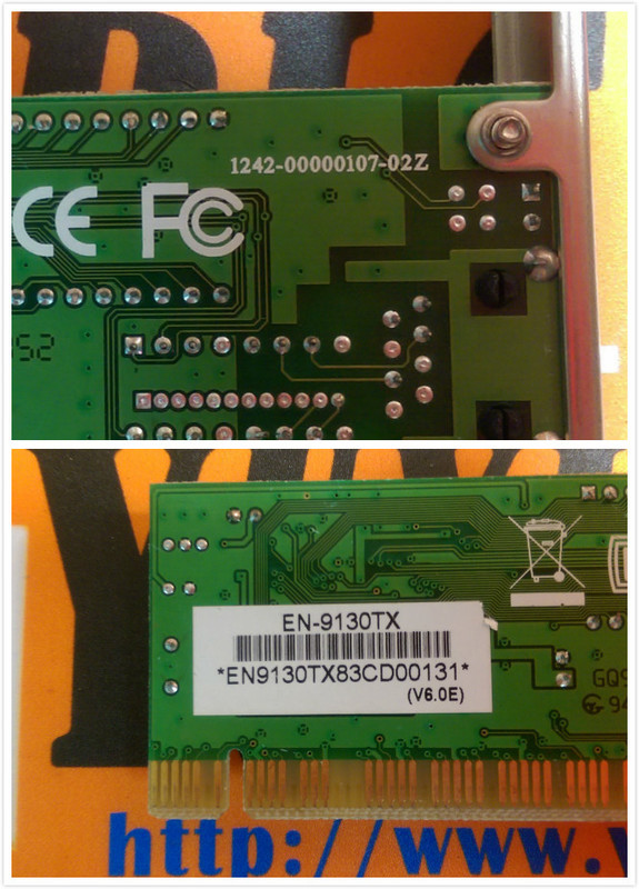 EDIMAX EN-9130TX 1242-00000107-02Z PCI NWTWORK CARD - PLC DCS SERVO Control MOTOR POWER SUPPLY ...